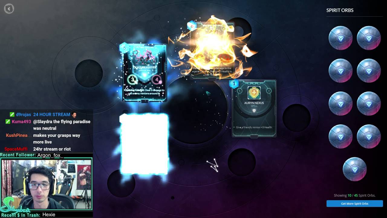 (Duelyst) Opening 80 Packs of Spirit ORBS SO MANY LEGENDARY CARDS ...