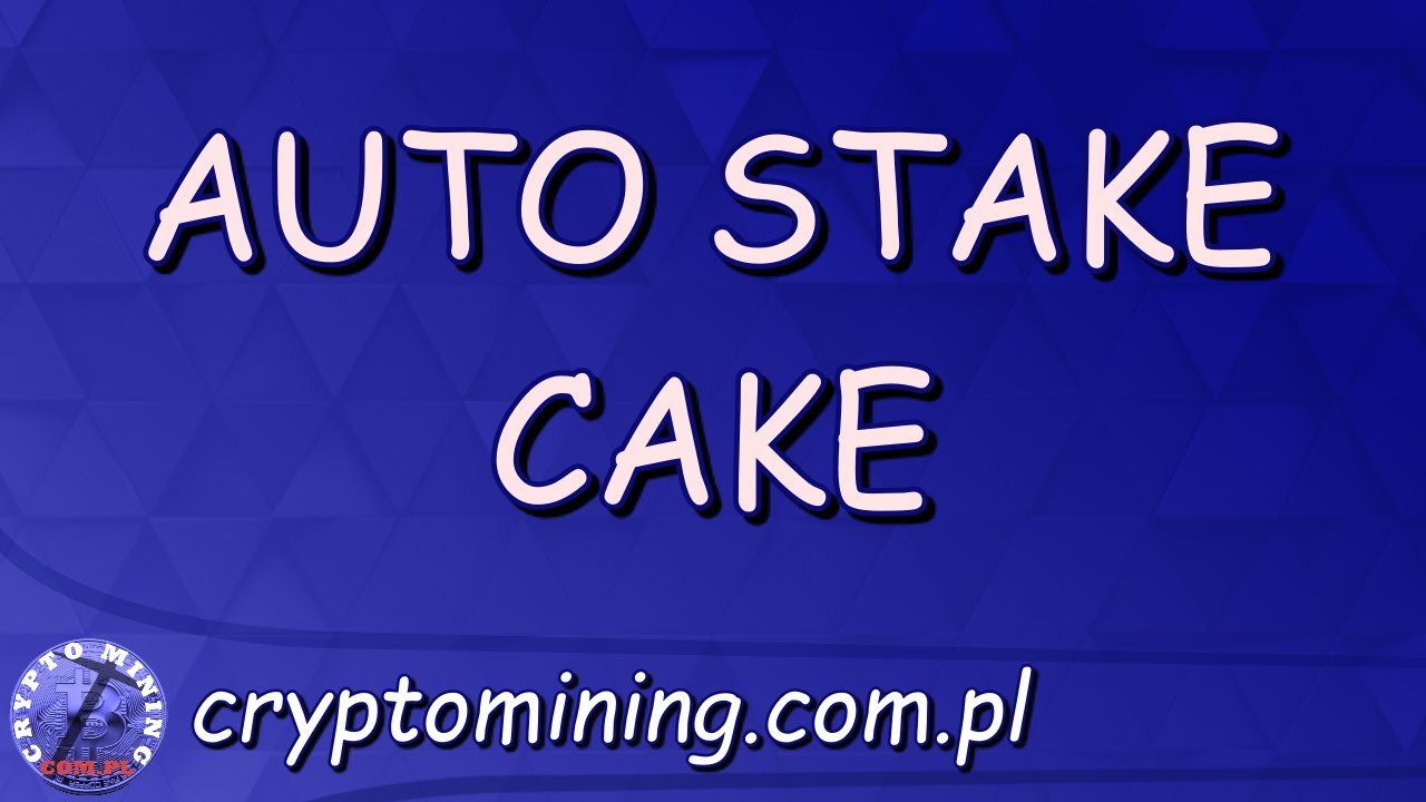 Auto staking cake - YouTube