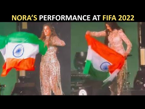 Nora Fatehi sets the stadium on fire with her performance at FIFA World Cup 2022