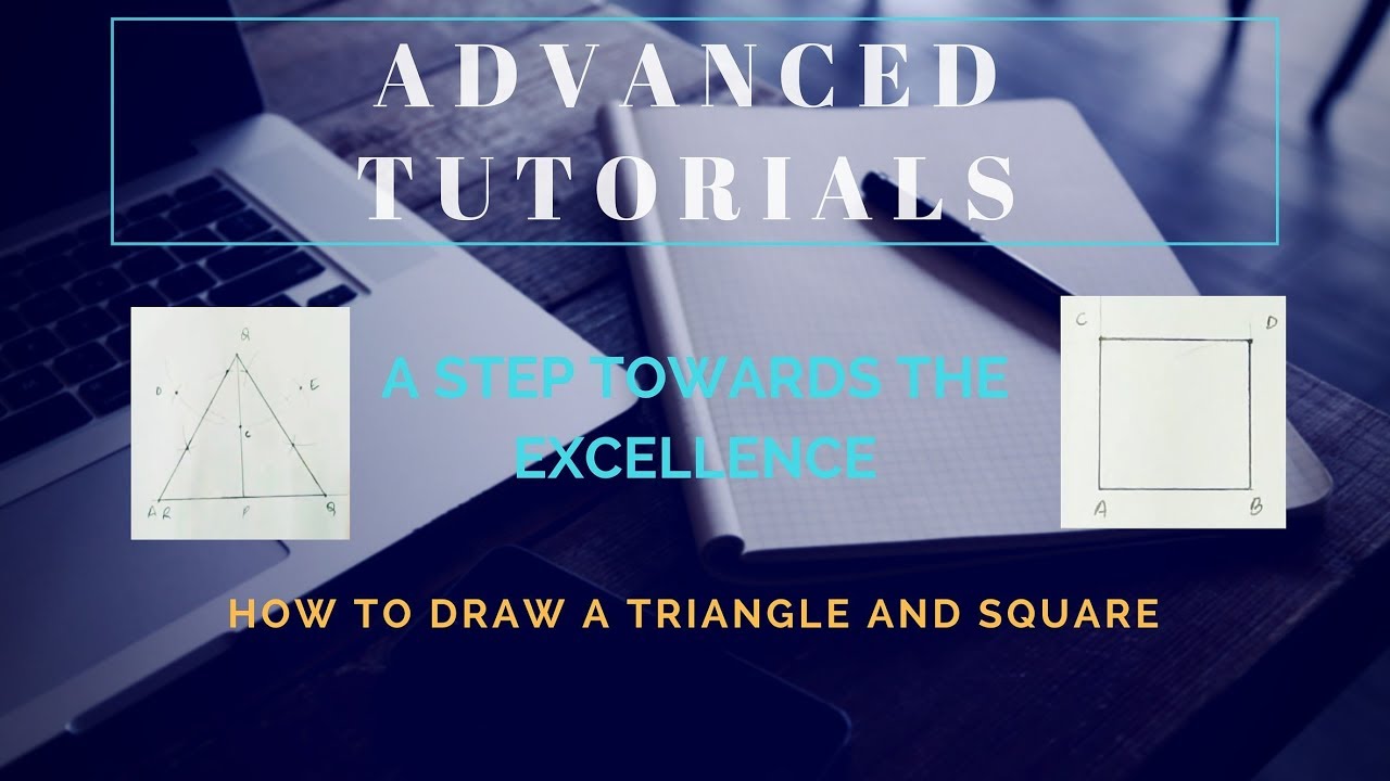 HOW TO DRAW A TRIANGLE WHOSE ALTITUDE IS GIVEN AND HOW TO DRAW A SQUARE ...