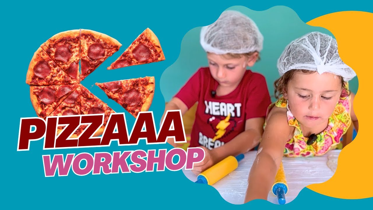 Fun Pizza Making Workshop with Haydar and Freya - YouTube