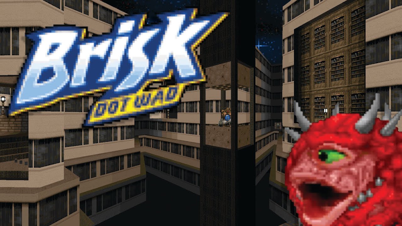 Doom Maps Made In Under 24 Hours [Brisk Dot Wad] Full Livestream - YouTube