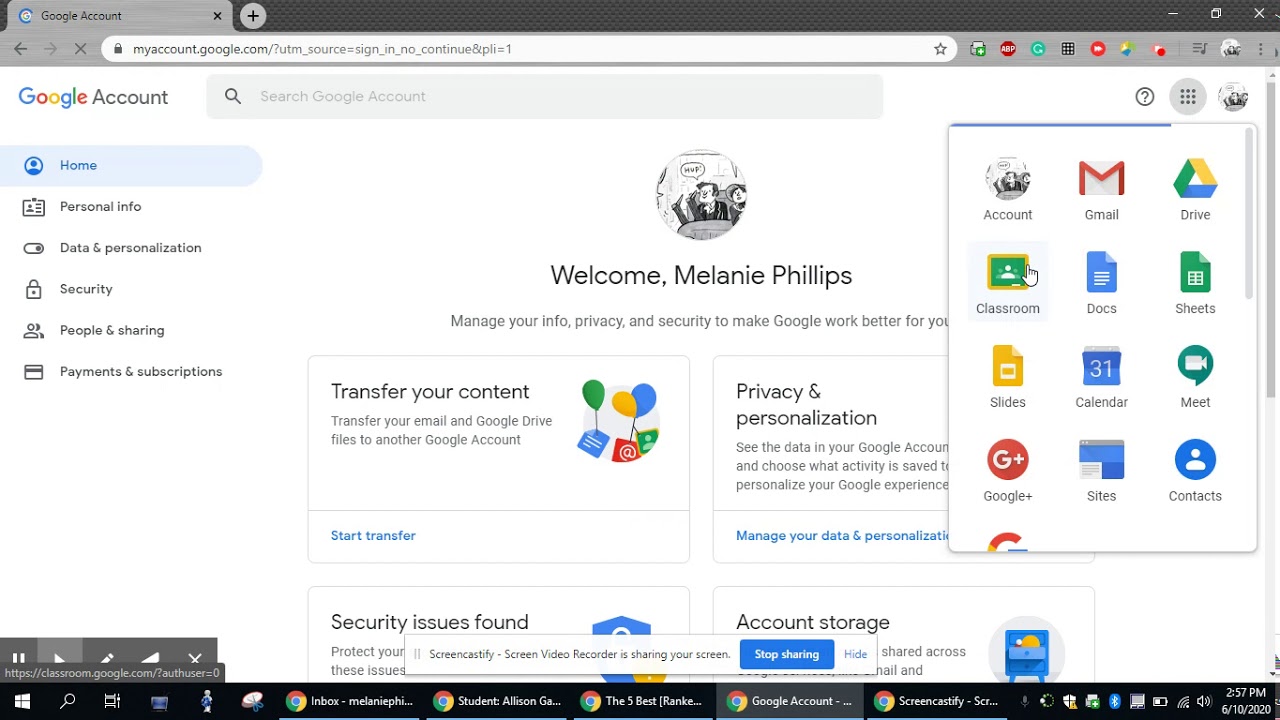 Chrome Sign In - Step 1 - YouTube