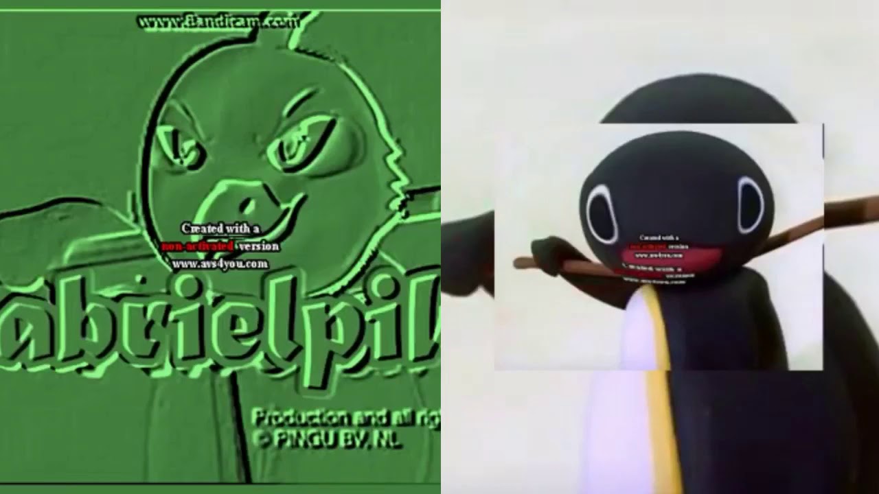2 Pingu Outro With Effects 4 in Comparison - YouTube