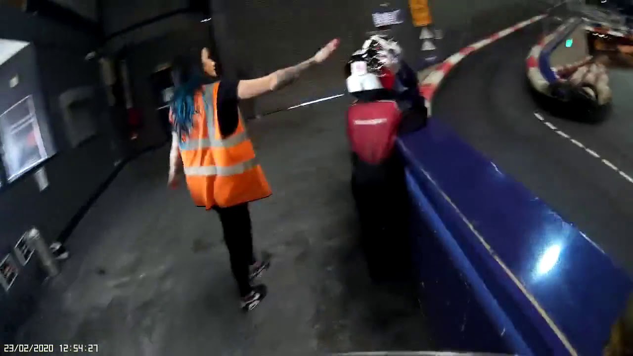 Karting at TeamSport Leeds on 23.02.20 at 13.23 CAMERA9 32Q9EFLMXD ...