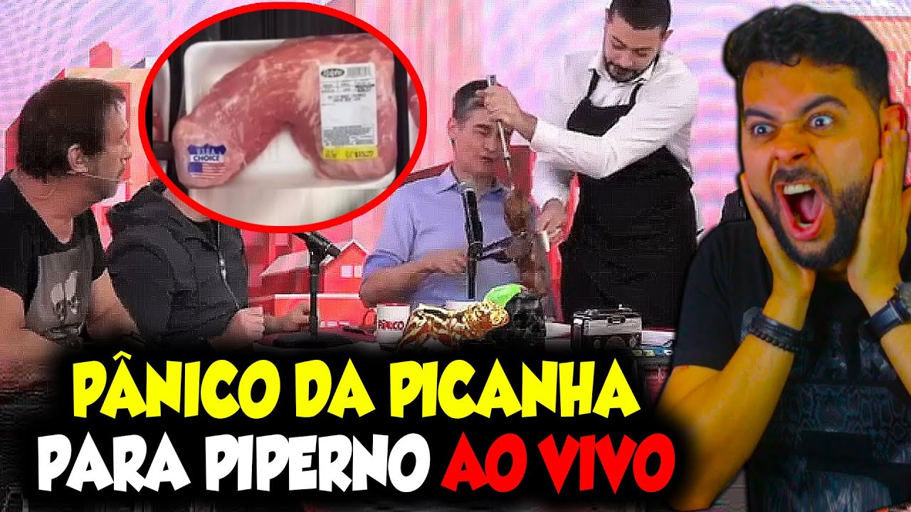 PÂNICO da PICAnha para PIPERNO AO VIVO E DEIXA ELE SEM GRAÇA ...