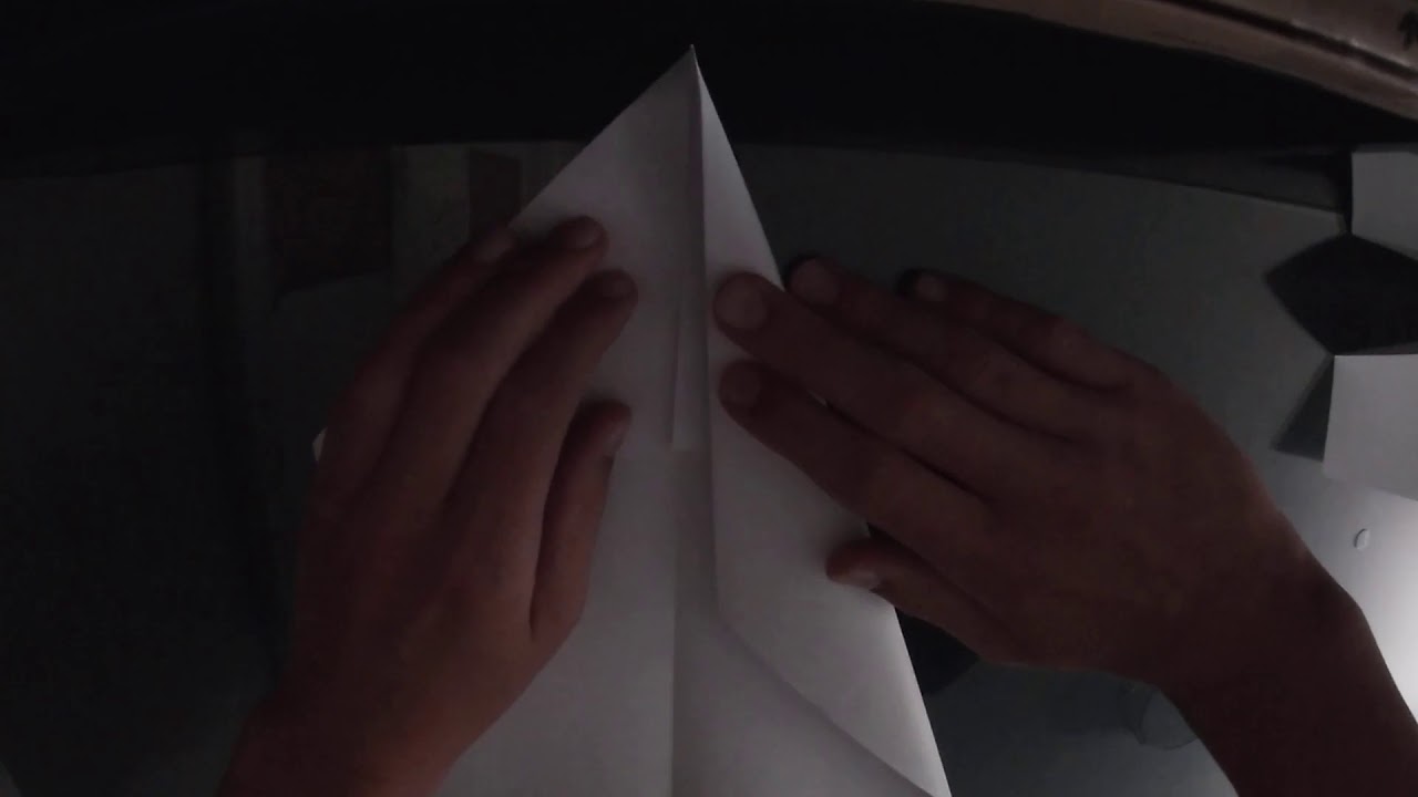 How to make the ARROW paper airplane - YouTube