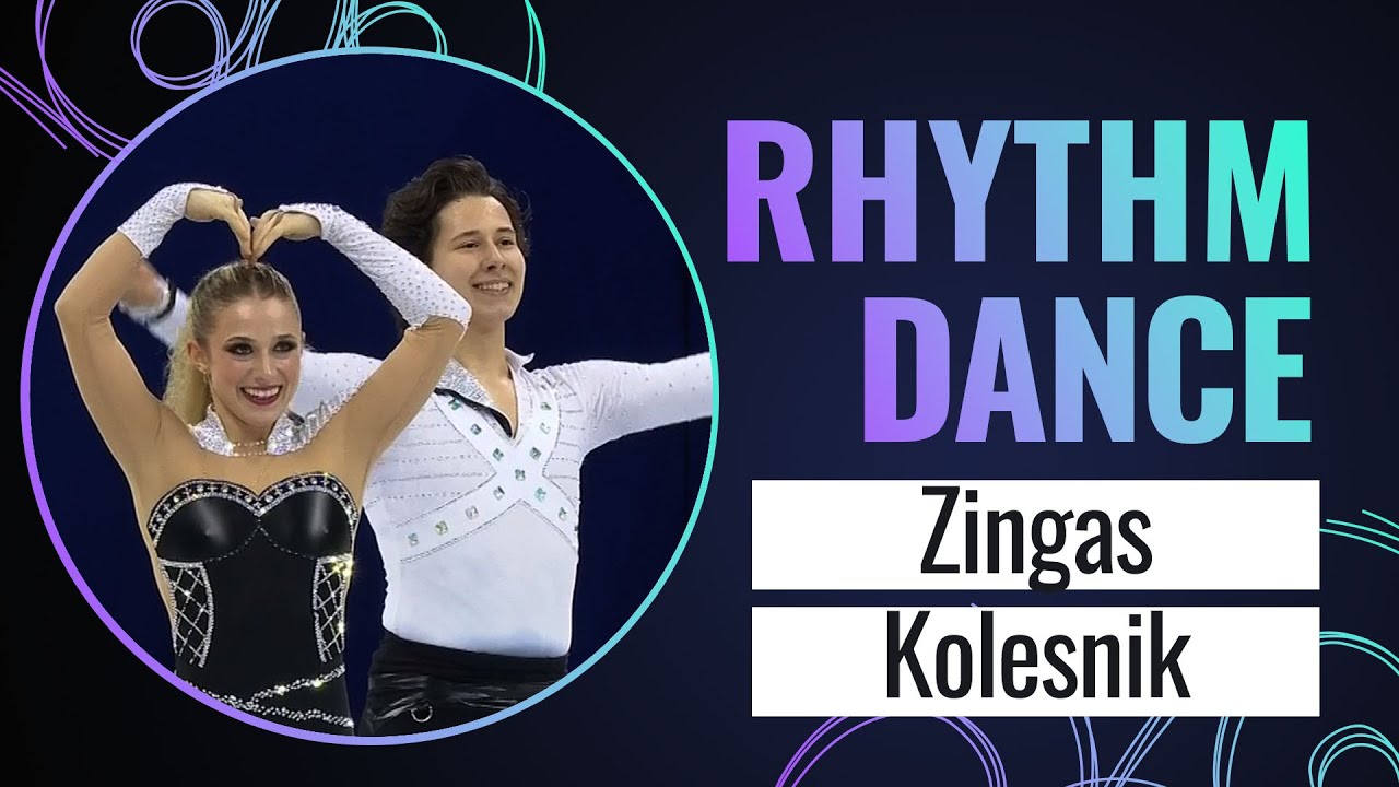 ZINGAS / KOLESNIK (USA) | Ice Dance Rythm Dance | Shanghai 2024 | # ...
