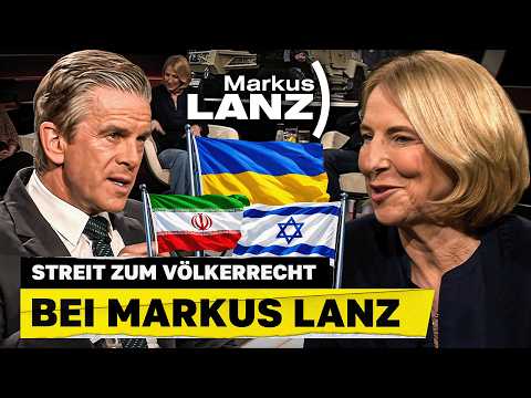 Iran/Israel/Ukraine: Streit zum Völkerrecht bei Markus Lanz