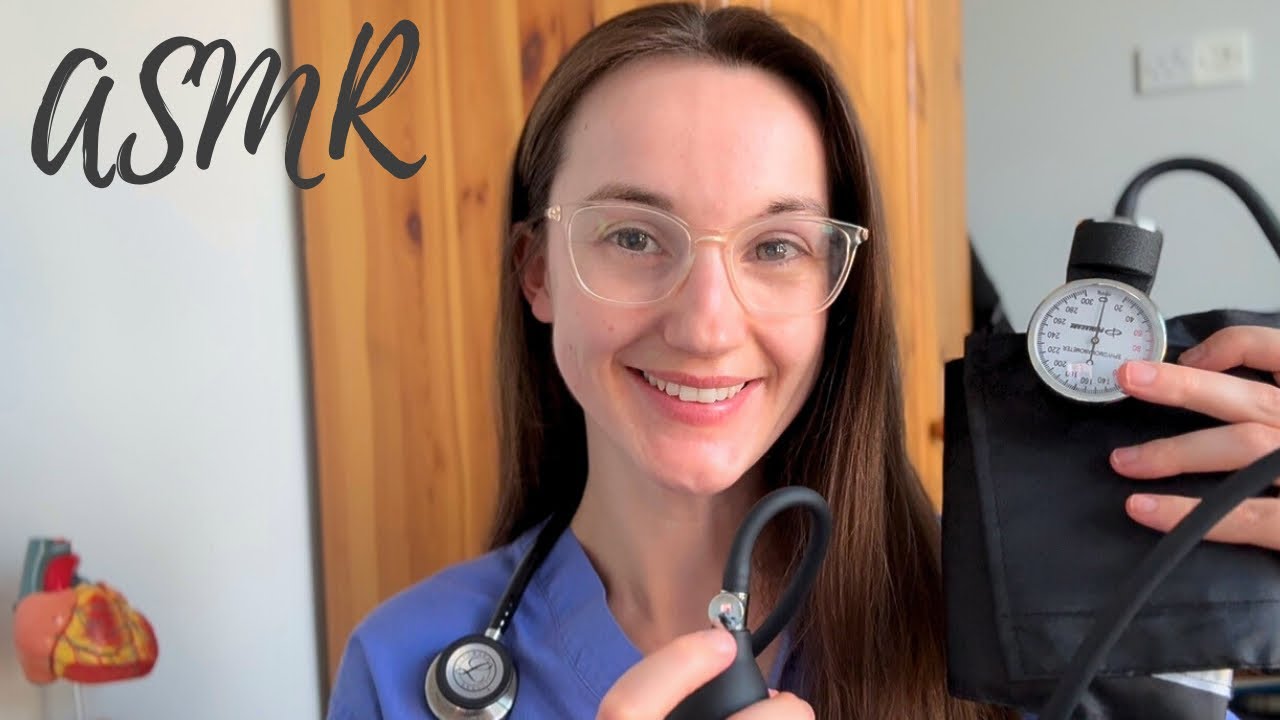 ASMR Cardiology Doctor Roleplay 🩺 🫀Medical Examination, Breathing ...