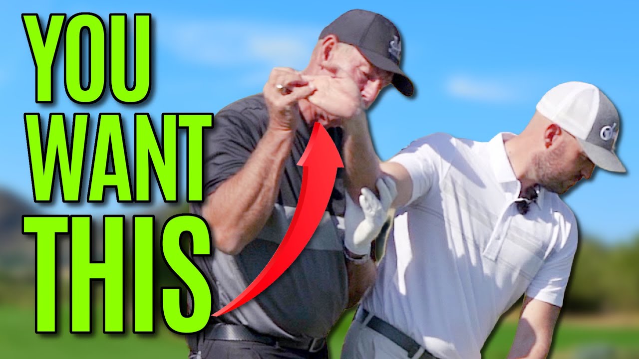 GOLF: Right Arm & Right Wrist In The Golf Swing | A Golf Lesson With ...