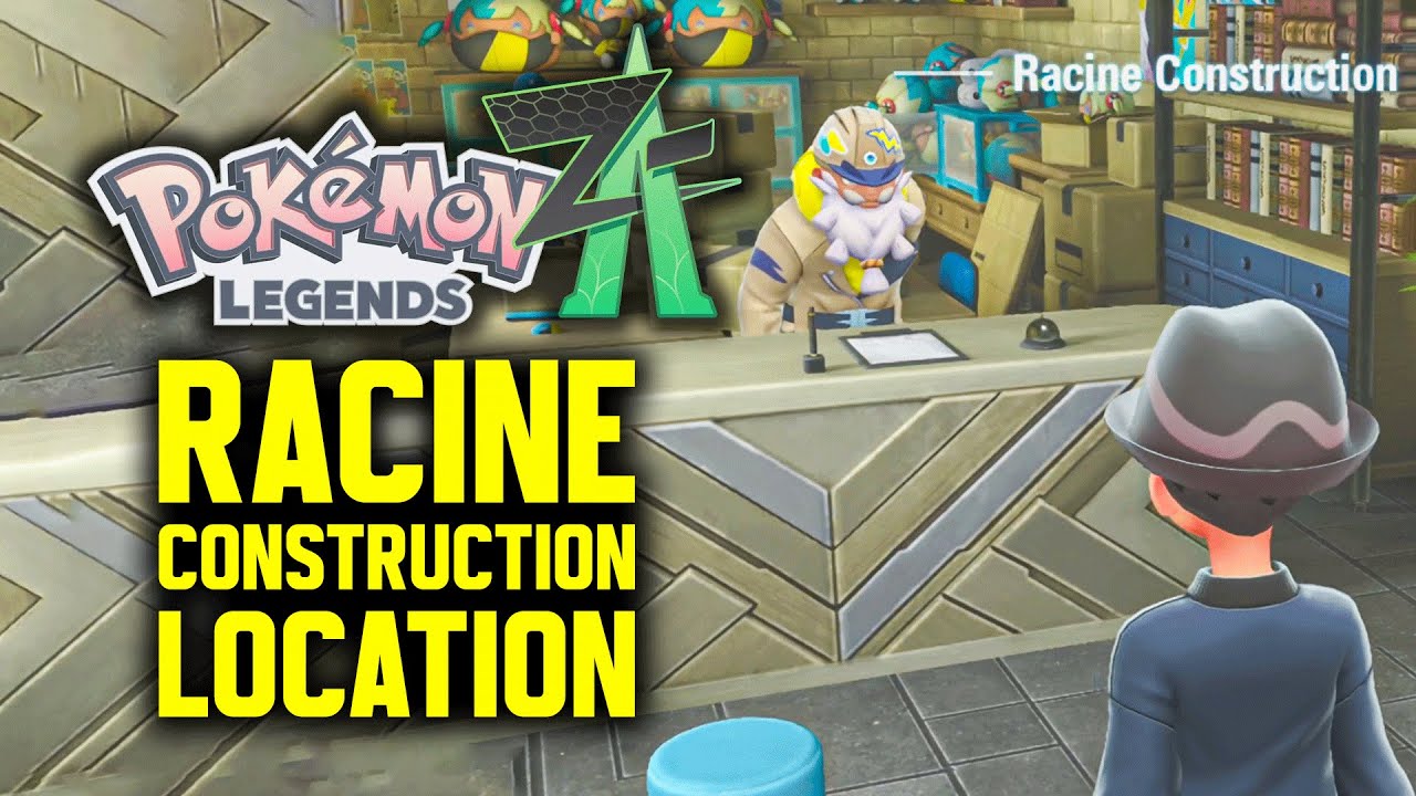 Pokemon Legends ZA - Racine Construction Location (Colorful Screws ...