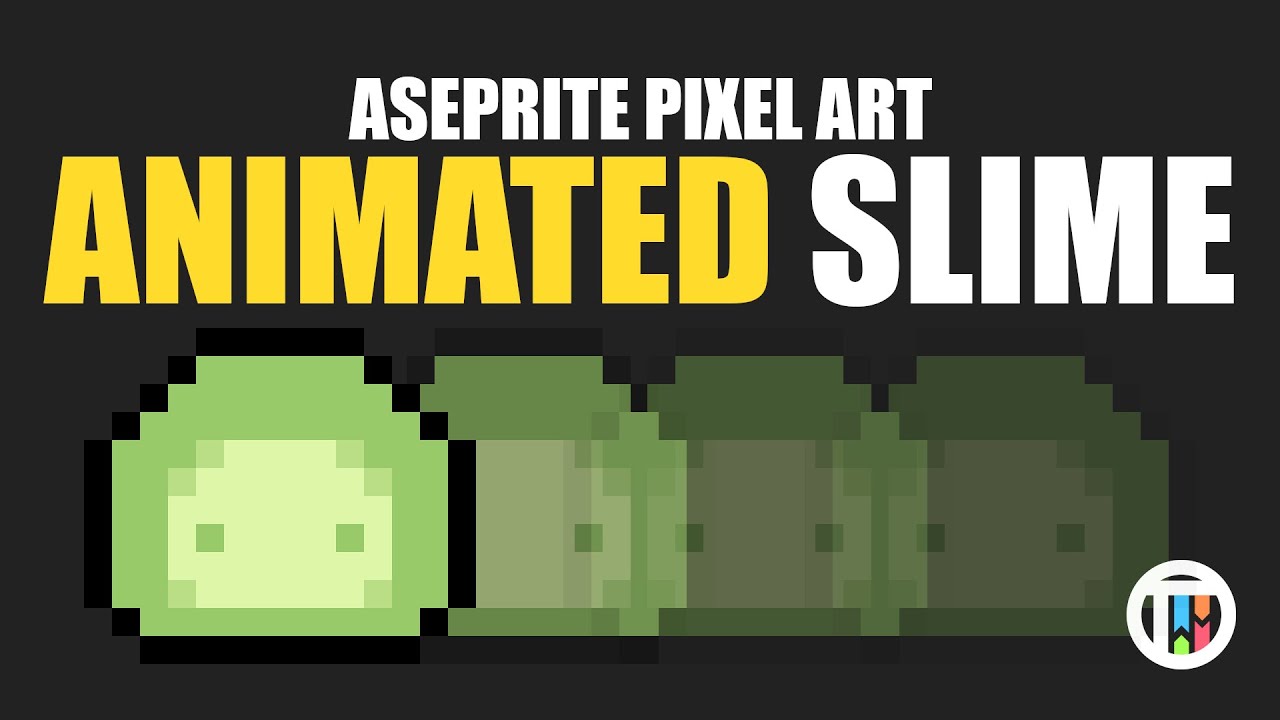 How To Make An Animated Slime in Aseprite - Tutorial - YouTube