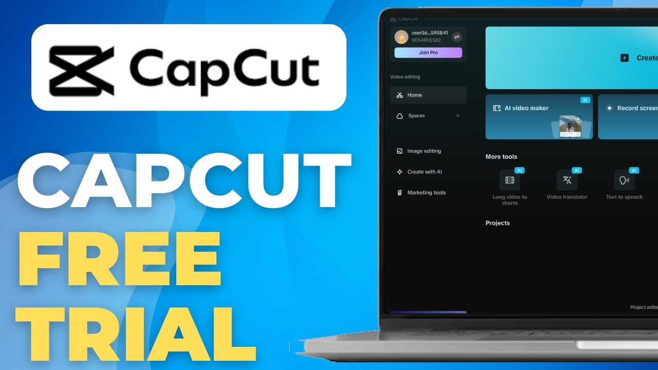 How to GET CAPCUT PRO FREE TRIAL - 5 minutes - YouTube