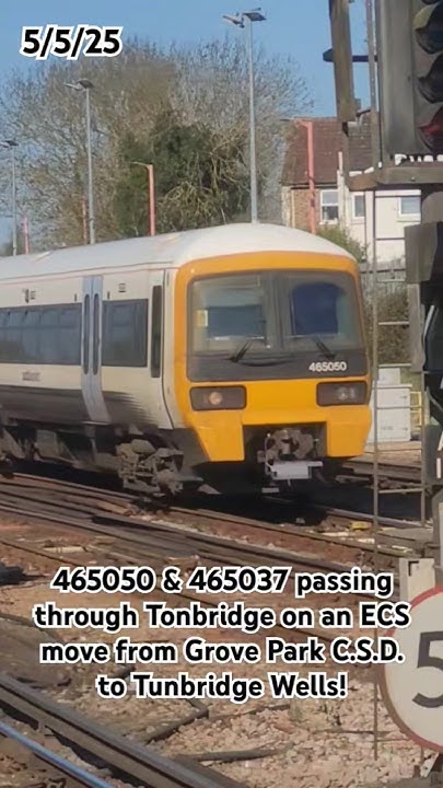 465 combo ECS! #trainspotting #class465 - YouTube