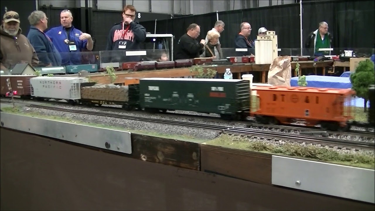 2017 Greenberg Trainshow Edison NJ Independent Hi Railers O Gauge - YouTube