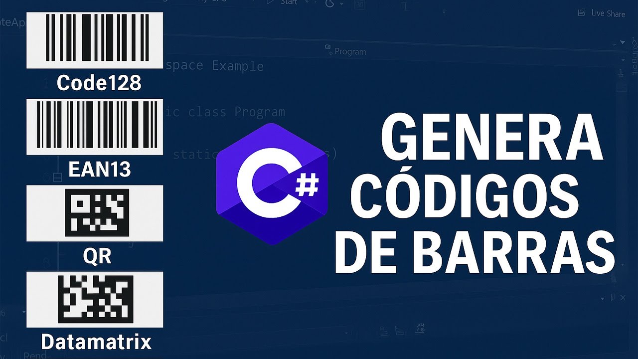 Crear códigos de barras con C# - YouTube