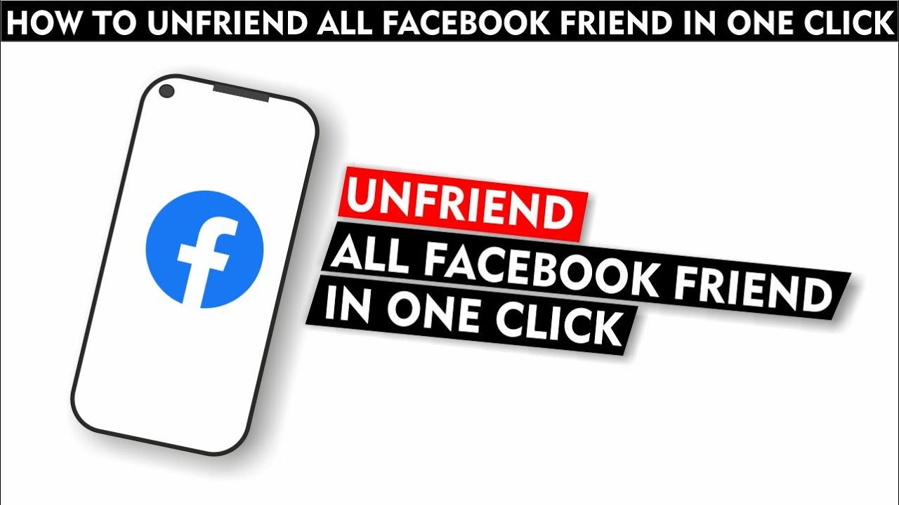 How to unfriend all friends on facebook at once - YouTube