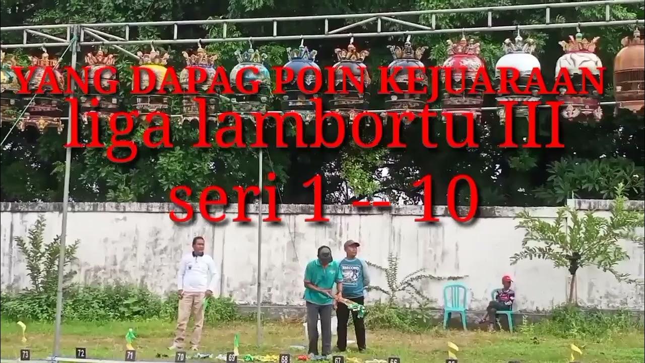 REVIEW LIGA LOMBORTU III seri 10 di kac. Jenu Kab. Tuban (25 des' 2022) - YouTube