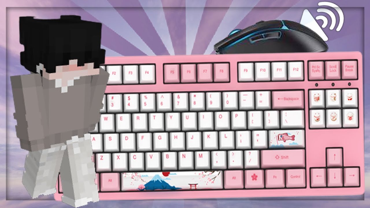 Short! Clicky Keyboard+Mouse Sound| 3fmc bedwar - YouTube