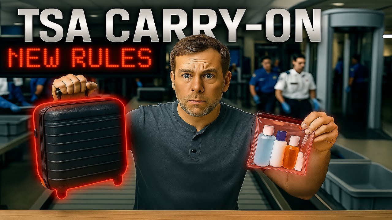 NEW TSA Carry-On Rules You NEED to Know in 2025! - YouTube
