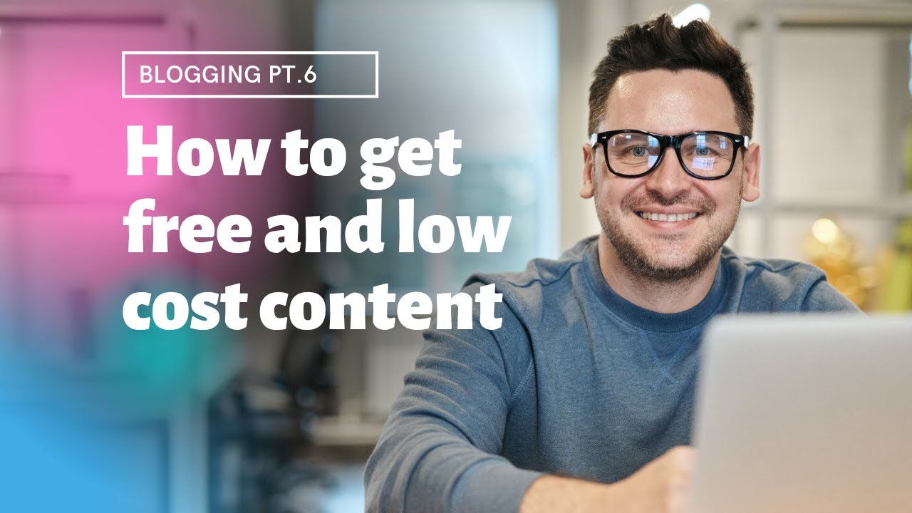 How to get free and low cost content for your blog Pt.6 - YouTube