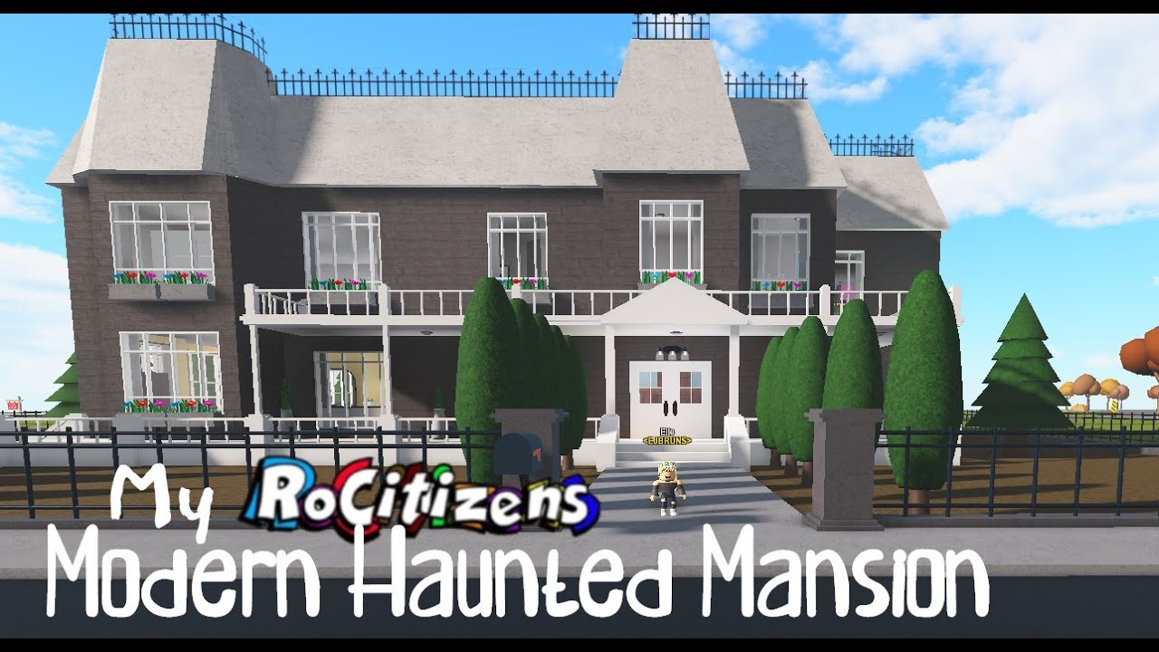 RoCitizens Modern Haunted Manor Tour! - YouTube