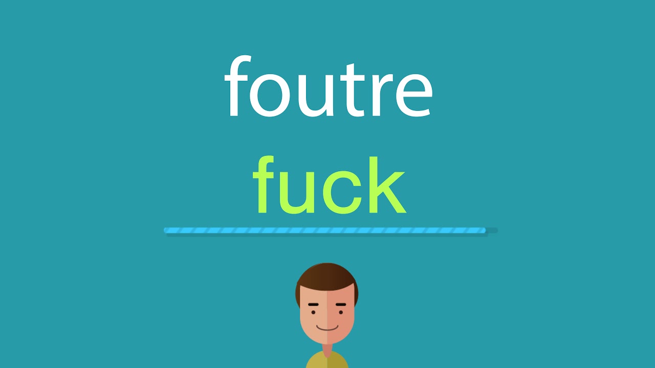 Comment dire foutre en anglais - YouTube