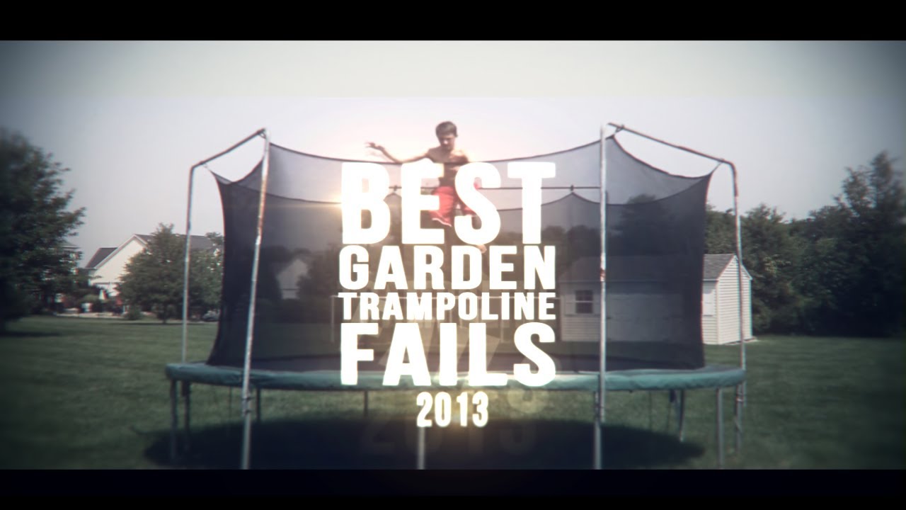 BEST GARDEN-TRAMPOLINE FAILS 2 (more pain, more bone-cracking ...