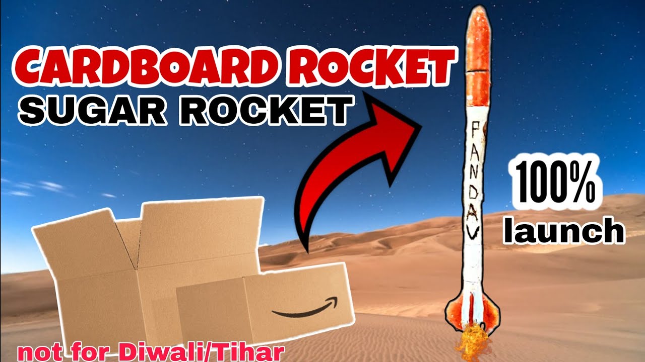 DIY SUGAR ROCKET. MID-POWER MODEL ROCKET #rocket #rocketry - YouTube