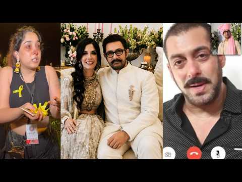 Salman Khan's shocking Reaction after Aamir KHan and Gauri Spratt got Married for third time!