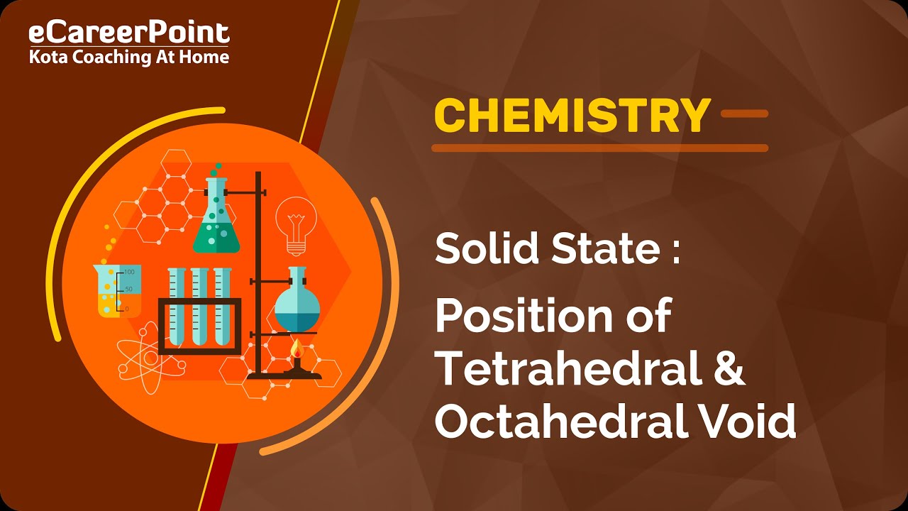 Solid State - Position of Tetrahedral & Octahedral Void Video Lecture ...