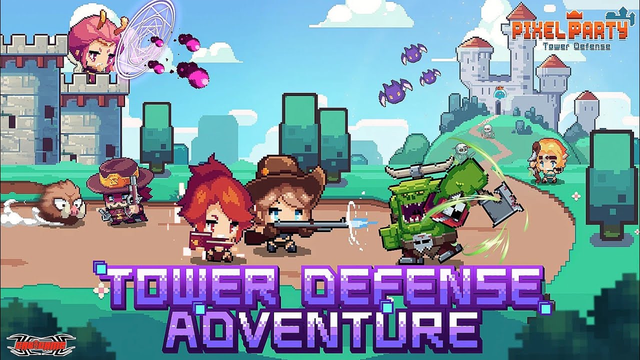 Pixel Party: Tower Defense - Gameplay Android Ios - YouTube