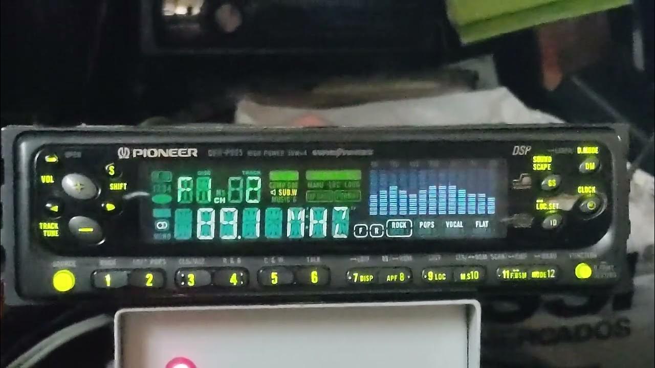 Pionner deh-p825 - YouTube