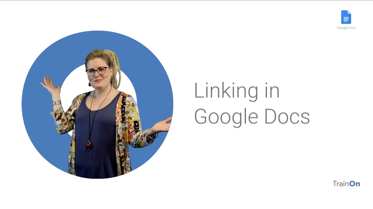 Linking charts, slides and more in Google Docs - YouTube