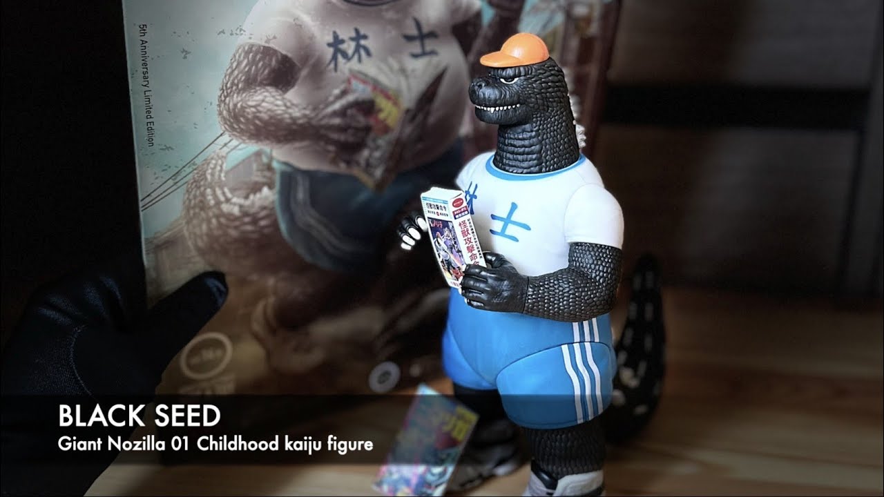 [UNBOX]:Giant Nozilla 01 Mozilla ChildHood kaiju figure - YouTube