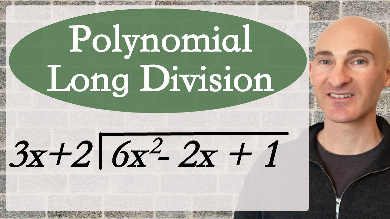 Polynmomial Long Division - YouTube