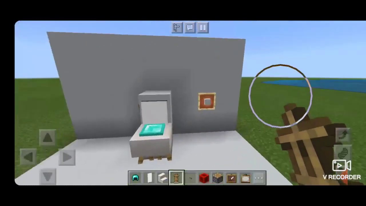 Minecraft || How to make a toilet - YouTube