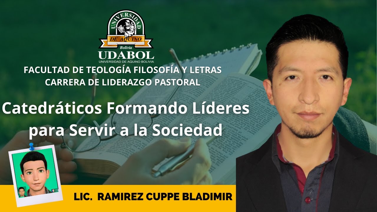 Presentación de Docente - Lic. Bladimir Ramirez Cuppe - YouTube