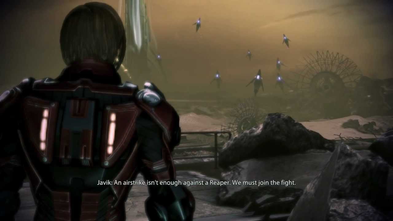 Mass Effect 3 walkthrough part 42 - Summon the Thresher Maw Kalros ...