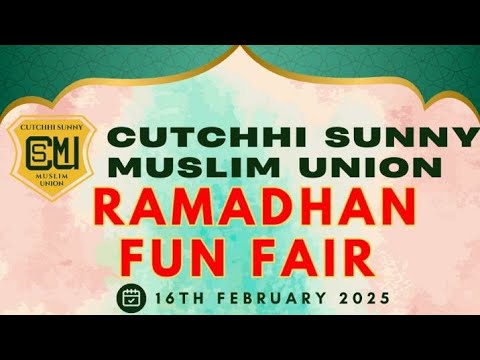 CSMU RAMADAN FUN FAIR - YouTube