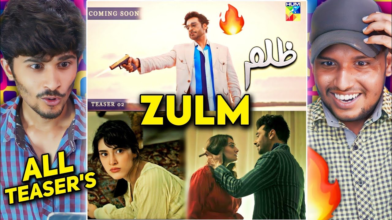 Zulm Drama All Teasers Reaction 😯🔥 | Faysal Qureshi | Sahar Hashmi ...
