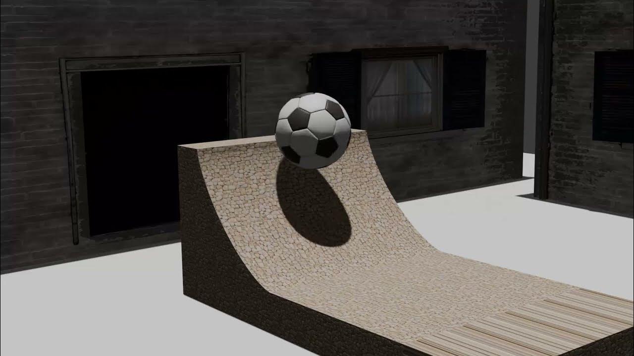 Blender 3d Animation Works: Physics apply on UV Shape and Object. - YouTube