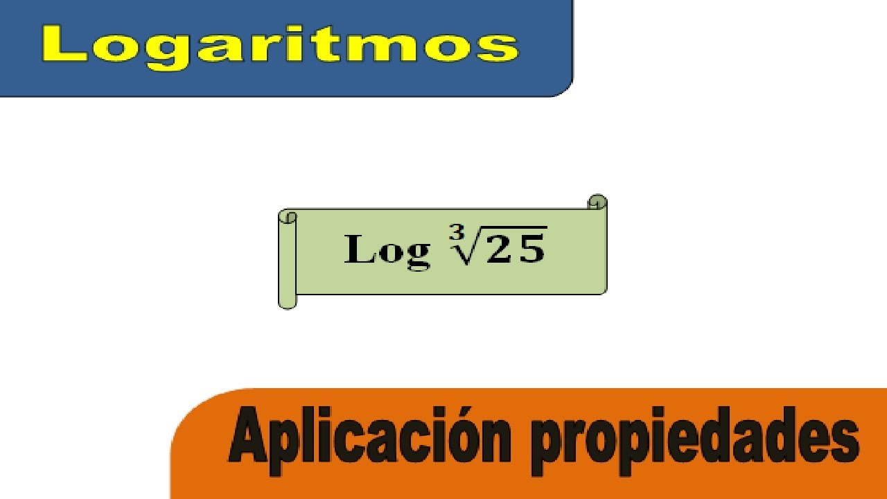 CÁLCULO DE LOGARITMOS - CONOCIENDO Log 2 = 0,301 y log 3 = 0,477. - YouTube