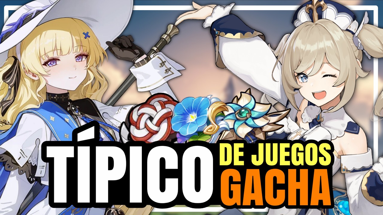 COSAS TÍPICAS DE JUEGOS GACHA - YouTube