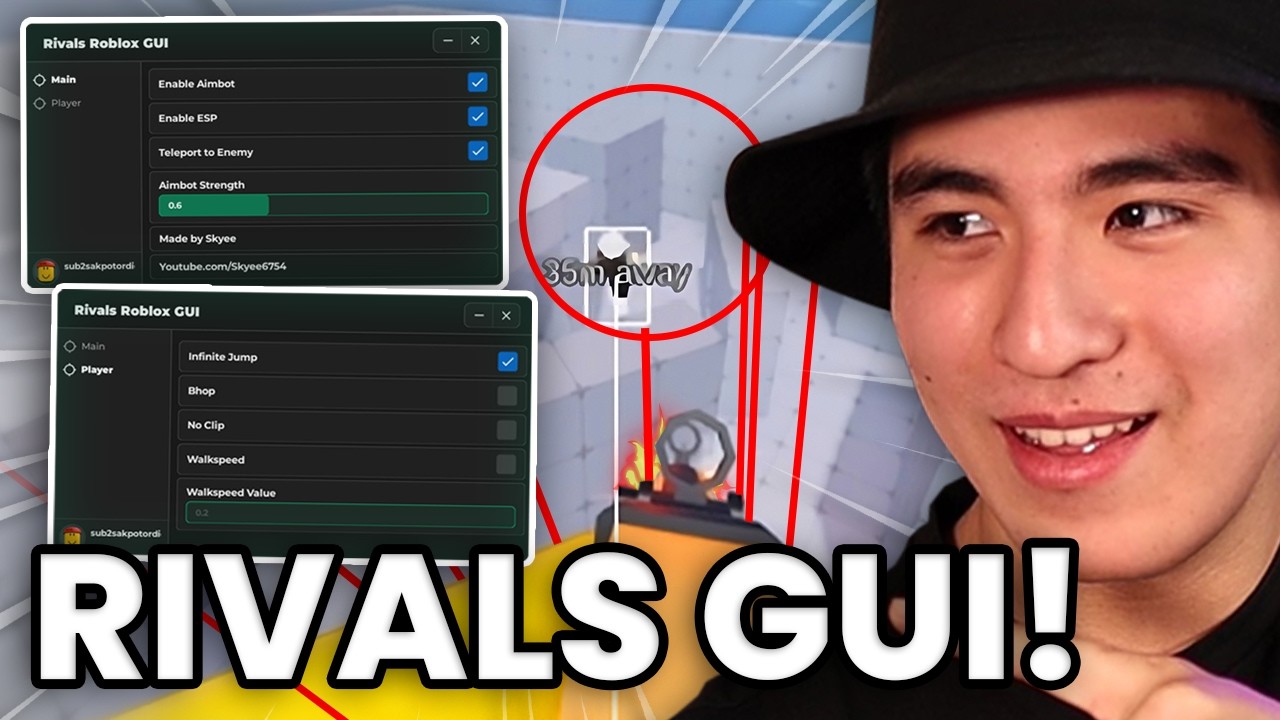 New Best Free Rivals Script GUI With Aimbot, ESPs, Auto Farm, Fly ...