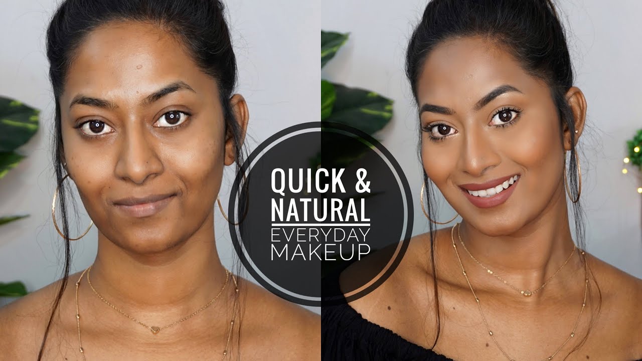 QUICK & NATURAL EVERYDAY MAKEUP LOOK 💄 - YouTube
