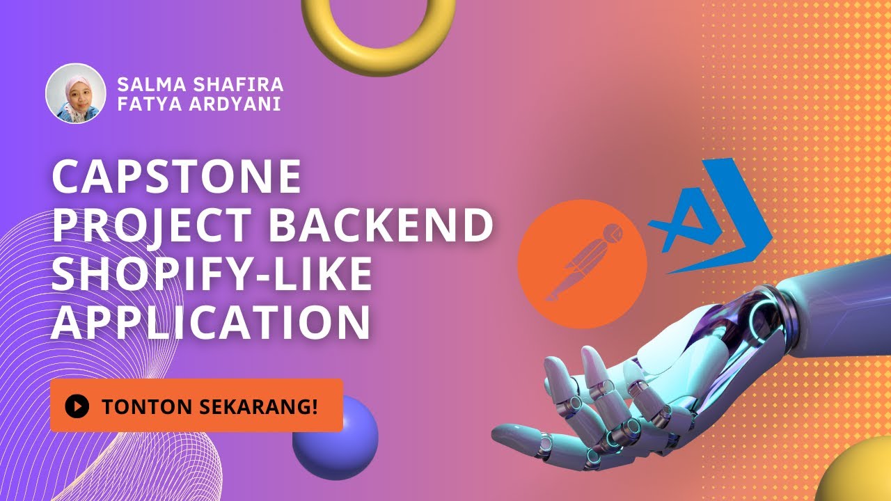 Capstone Project Shopify-Like Application by Salma - YouTube