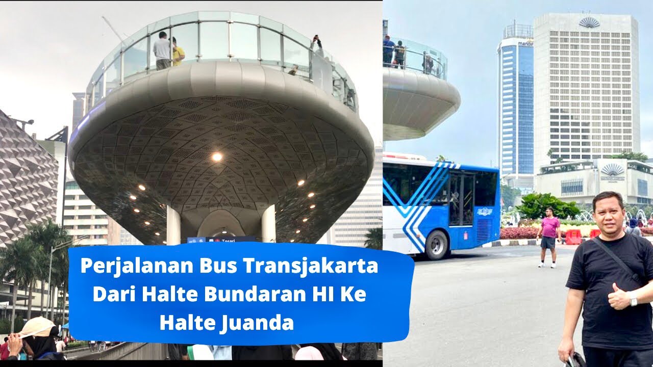 Rute Perjalanan Bus Koridor 2ST Transjakarta Dari Halte Bundaran HI Ke ...