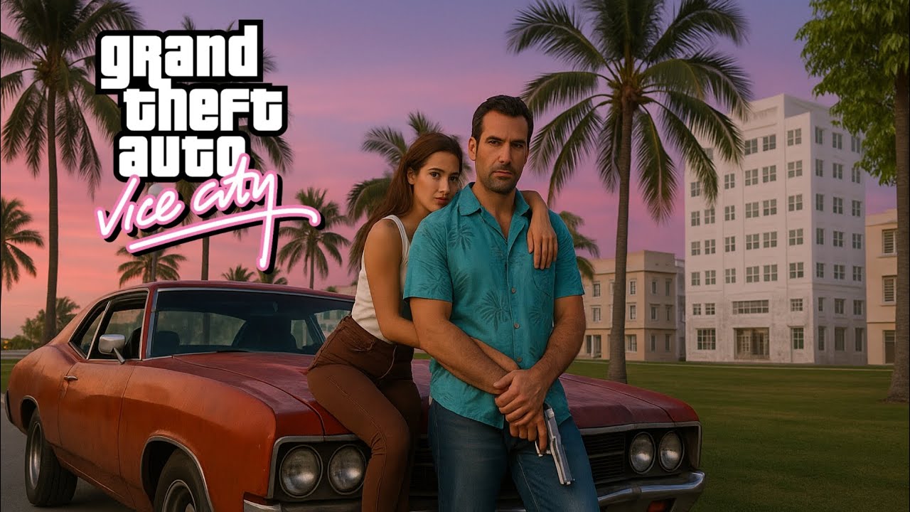 GTA Vice City in Real Life Part 01 - YouTube